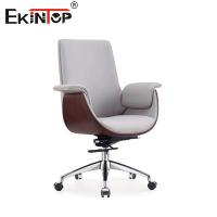 China Modern Style White Leather Height Adjustable Chair for Office Spaces for sale