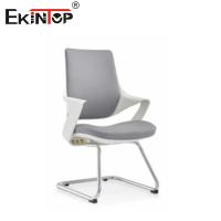 China OEM Orange Leather Office Chair With Metal Legs Silent Wheels for sale