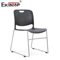 China Metal Frame Plastic Stacking Office Chair Visitor Training Staff Guest Chair for sale