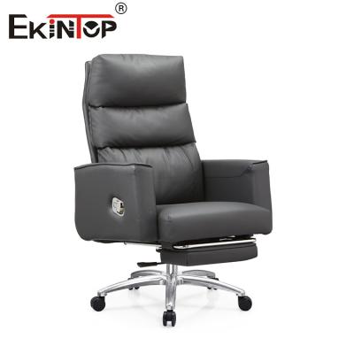 China Sustainable High Back Leather Chair With Headrest Multi - Functionality for sale