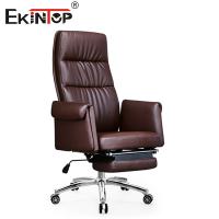 China Sustainable High Back Leather Chair With Headrest Multi - Functionality for sale