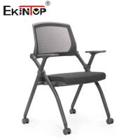 China Plastic Office Foldable Mesh Training Chair For Conference Room for sale