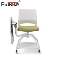 China Plastic Backrest And Sponge Cushion Training Chair With Writing Board for sale