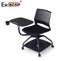 China Plastic Backrest And Sponge Cushion Training Chair With Writing Board for sale