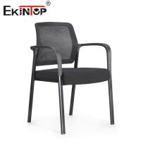 China Computer Staff Conference Training Furniture Mesh Office Chair Without Wheels for sale