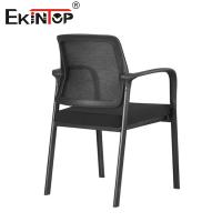 China Computer Staff Conference Training Furniture Mesh Office Chair Without Wheels for sale