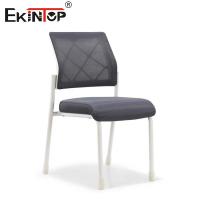 China Mesh Material Training Chair With Metal Frame Sponge Seat Cushion for sale