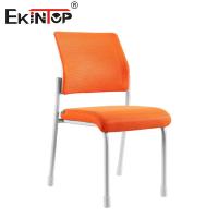 China Mesh Material Training Chair With Metal Frame Sponge Seat Cushion for sale