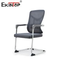 China Modern Style Mid-Back Office Chair with Mesh Material and Armrests for sale