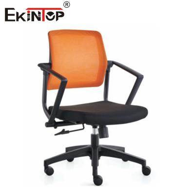 China Mesh Back Office Chair With Wheel Casters And Adjustable Armrests for sale