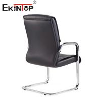 China Comfortable PU Leather Office Chair Without Casters Commercial Furniture for sale