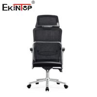 China Black Mesh Office Chair With Adjustable Back Height And Gas Lift for sale