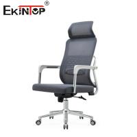 China High Back Mesh Office Chair With Adjustable Headrest And Backrest Height for sale