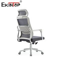 China High Back Mesh Office Chair With Adjustable Headrest And Backrest Height for sale