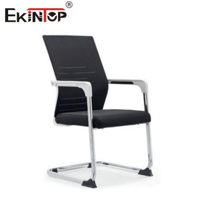 China Mesh Back Conference Office Chair With Foam Seat Cushion And Plastic Armrests for sale