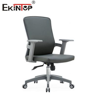 China Self Assemble Office Chair With Adjustable Armrests And Swivel Wheels for sale