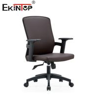 China Self Assemble Office Chair With Adjustable Armrests And Swivel Wheels for sale