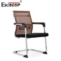 China Breathable Mesh Back Office Chair With Curved Metal Frame for sale
