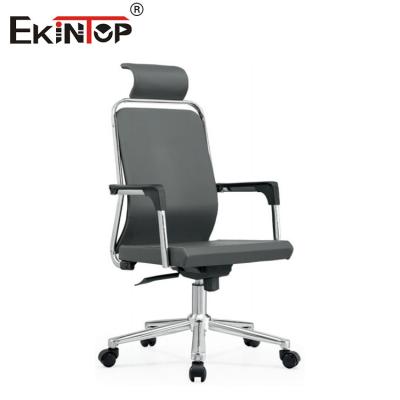 China High Back Mesh Computer Chairs With Armrest Adjustable Height Lumbar Support for sale