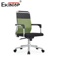 China Mid Back Executive Office Chair With Modern Style Optional Armrests for sale