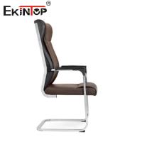 China High Back Arch Shaped Leather Office Chair With Armrests Modern Style for sale