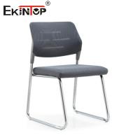 China Plastic Back Gray Stackable Training Chair  For Meeting Rooms for sale