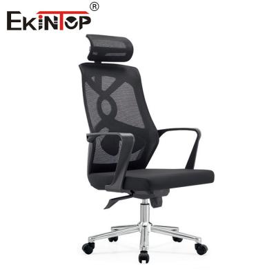 China Mesh Material Office Chair With Modern Style And Ergonomic Headrest for sale