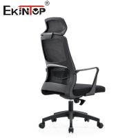China High-back Black Ergonomic Mesh Office Chair With Foam Seat Cushion Modern Style for sale