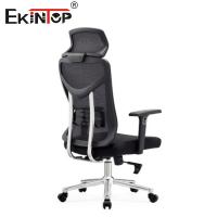 China Black Modern Style Office Chair With Mesh Fabric And Foam Seat Cushion for sale