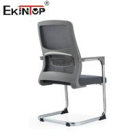 China Discounted Gray Mesh Office Chair With Modern Style And Metal Frame for sale
