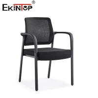 China Discounted Training Room Chairs With Wheels And Armrests Modern Style for sale