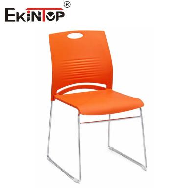 China Plastic Material Training Chair With Metal Frame In Modern Style for sale