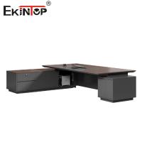 China Modern Wooden Office Desk Design For CEO Boss Executive Office Furniture for sale