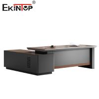 China Wooden Executive Office Desk In Industrial Style Computer Desk for sale