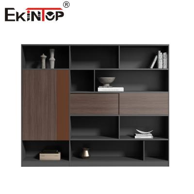 China Office Desk Room Storage Endurance Reception 4 Tier Filing Cabinets With Shelves for sale