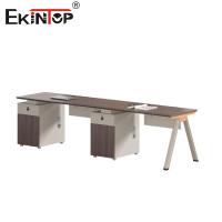 China Cost-Effective 4-Person Office Workstation With Customizable Metal Frame for sale