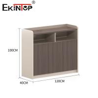 China Study Room Low Cabinet Office File Cabinet Wooden Material Modern Style for sale