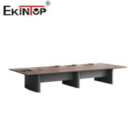 China Customizable Industrial Style Large Conference Room Table Manufacturer for sale
