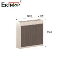 China Wooden Filing Cabinet In Rustic Style With Storage Space For Office for sale