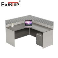 China Modular Office Workstation Commercial Style Customizable With Wood Material for sale