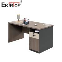 China Commercial Furniture Modern Wooden Office Computer Desk Workstation for sale