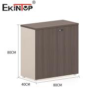 China Modern Style Walnut Wood Filing Cabinet Under Desk Customizable for sale