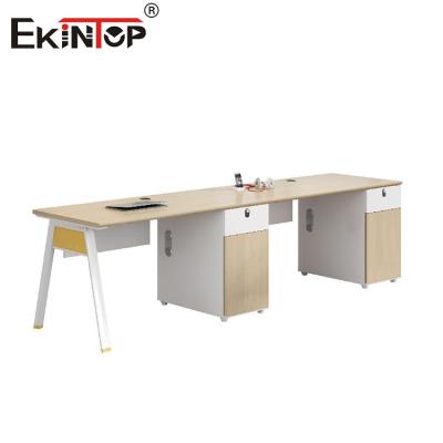 China High-Quality Wooden Partitioned Workstation Employee Desk for Office for sale