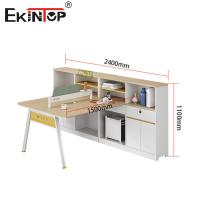 China Partitioned Privacy Office Workstation Computer Desk Office Furniture for sale