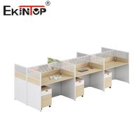 China Modern Style Modular Workstation With Wood Material Storage Cabinet for sale