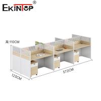 China Modern Style Modular Workstation With Wood Material Storage Cabinet for sale