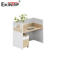 China Modern Design Walnut Office Workstation Staff Desk For Office Space for sale