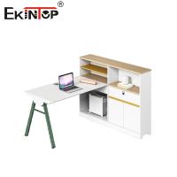 China Customizable Modern Business Style Metal Leg Office Workstations for sale