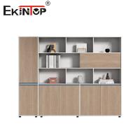 China Wood Material Walnut-colored File Cabinet Office Furniture Home Office for sale