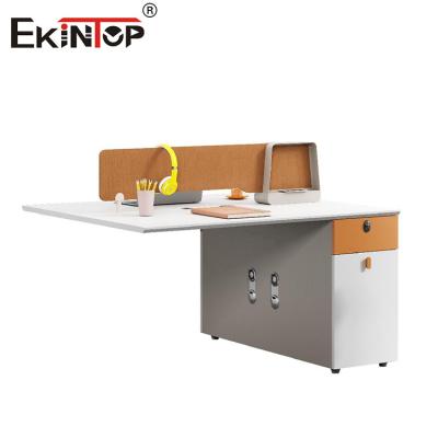 China Customizable Open Modular Wooden Staff Workstation Modern Style for sale